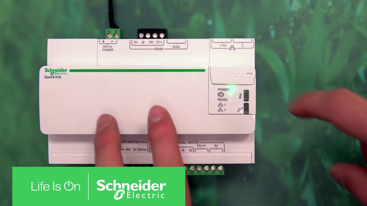 Come Resettare la Password di Com'X 510 | Schneider Electric Italia ...