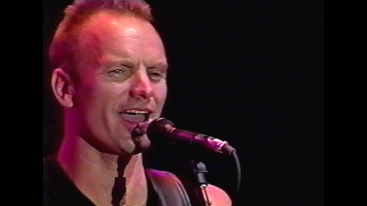 STING 5th October 1996 - Seoul, incomplete concert, Pro-shot, V & A ...