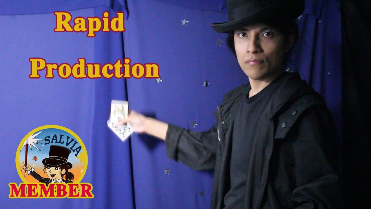 คอร์สสอนมายากลไพ่เวที - Rapid Production | เฉพาะสมาชิกรายเดือน Serenade ...