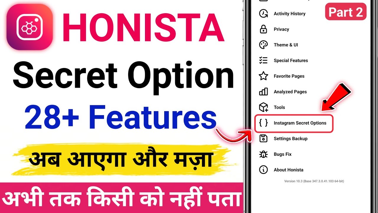 Honista Secret Options Explain (Part 2) | Honista Settings | Honista ...