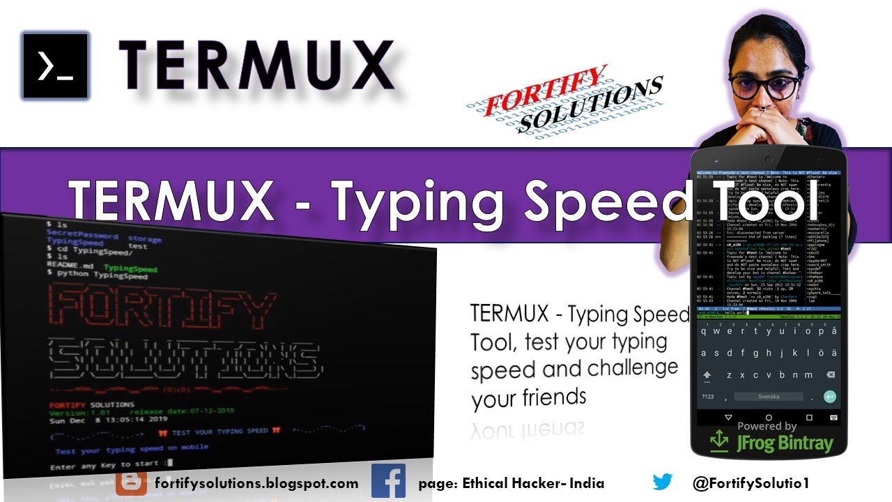 TERMUX - Typing Speed Tool, test your typing speed and challenge ur ...