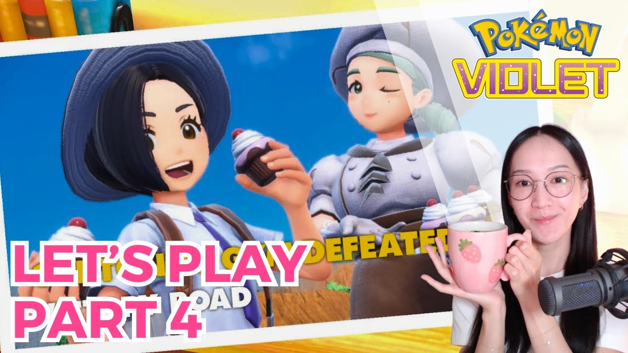Let's Play Pokémon Violet Part 4: Taking On Our First Gym Leader ...