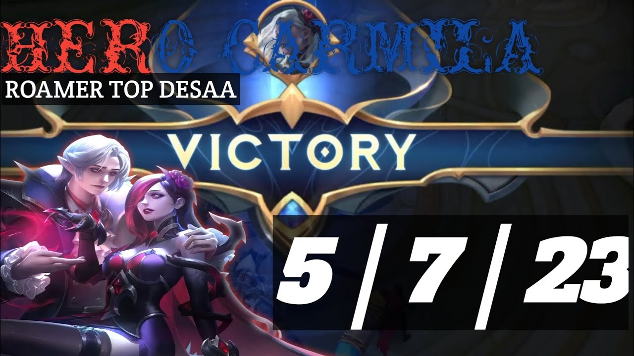 TUTOR CARMILLA BEST BUILD TANK | SUPPORT | ROAMER TOP DESA - YouTube