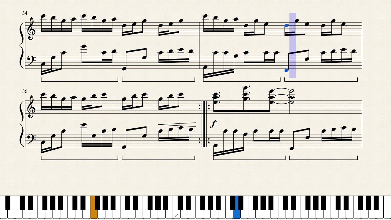 Kimi no Na wa OST - Kataware Doki (solo Piano arrangement) - YouTube