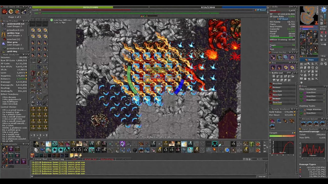 Ferumbras Ascendant's Way Up to 9KK Raw XP (100%) + 3KK Profit / 1419 ...