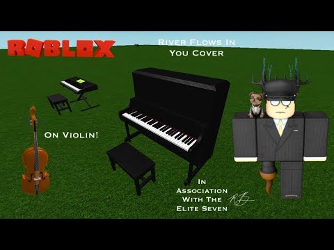 ROBLOX Virtual Violin Cover - River Flows In You - YouTube