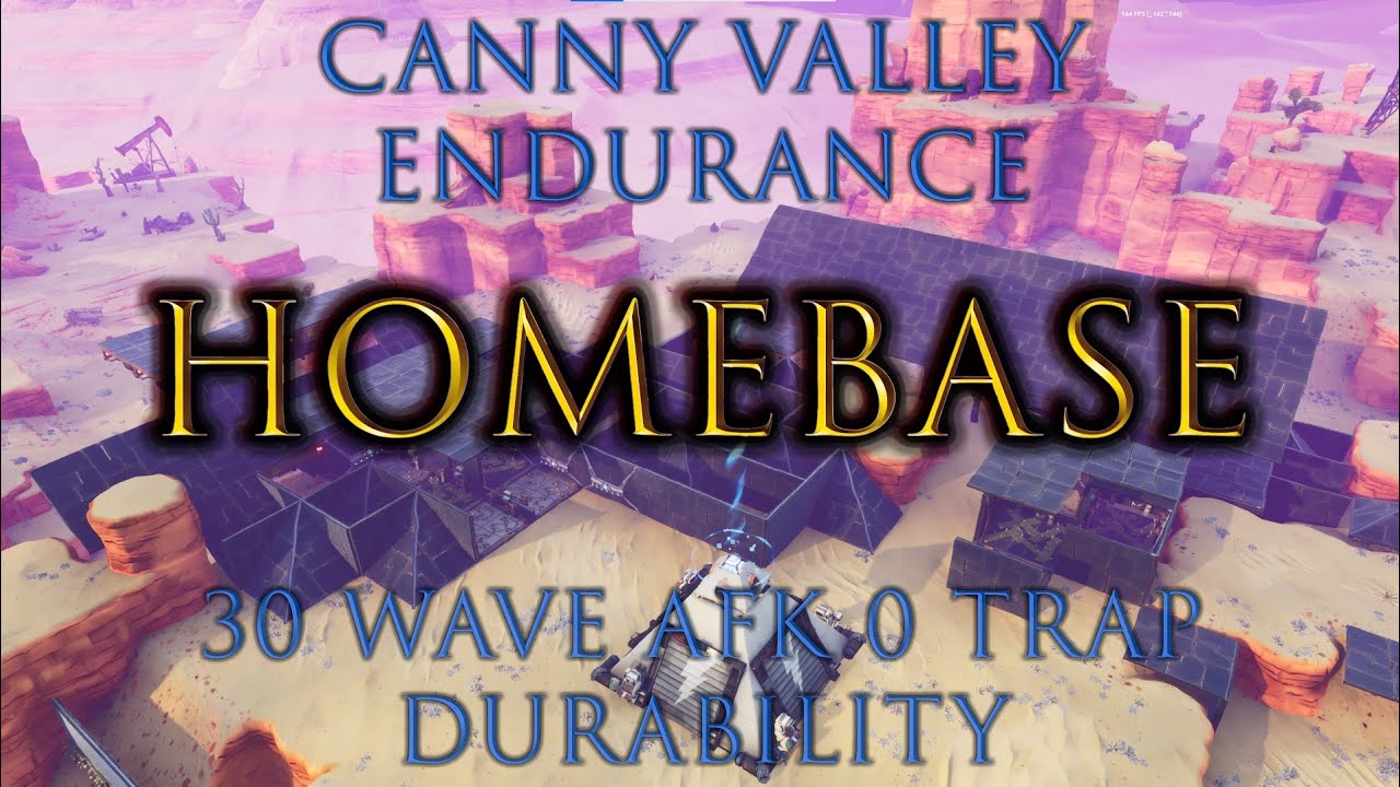 CANNY VALLEY ENDURANCE 30 AFK 0 TRAP DURABILITY I HOMEBASE ( STILL ...