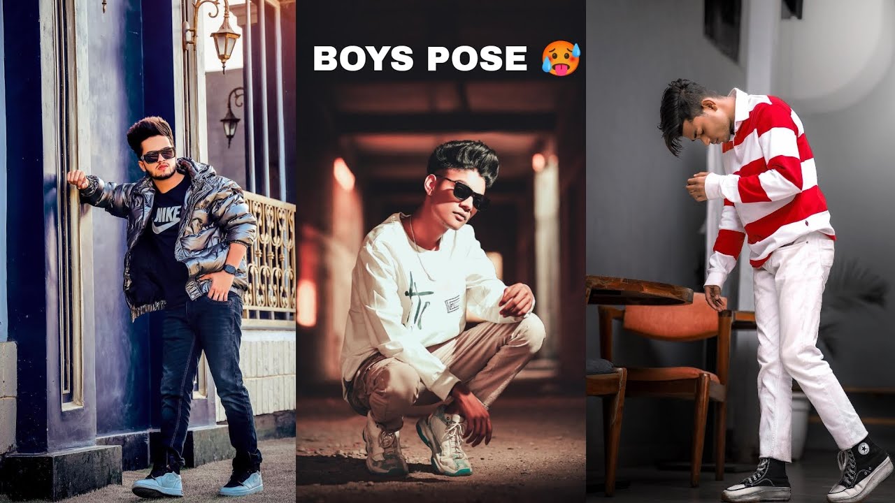 Top Pose For Boys Photoshoot / Photoshoot For Instagram / New Stylish ...