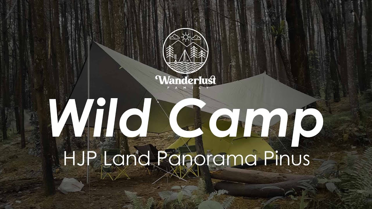 Family Camp | Wild Camp di hutan pinus HJP Land Bogor - YouTube