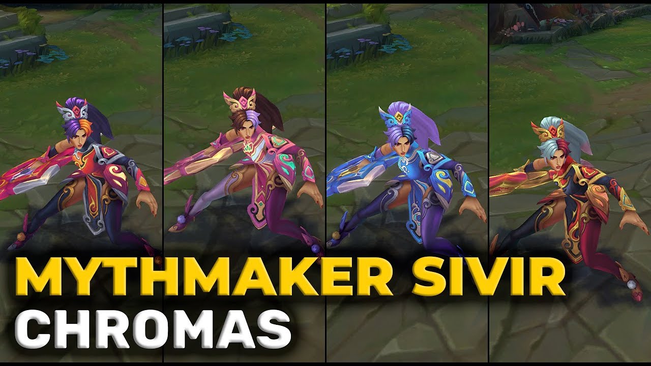 Mythmaker Sivir Chromas - League of Legends - YouTube