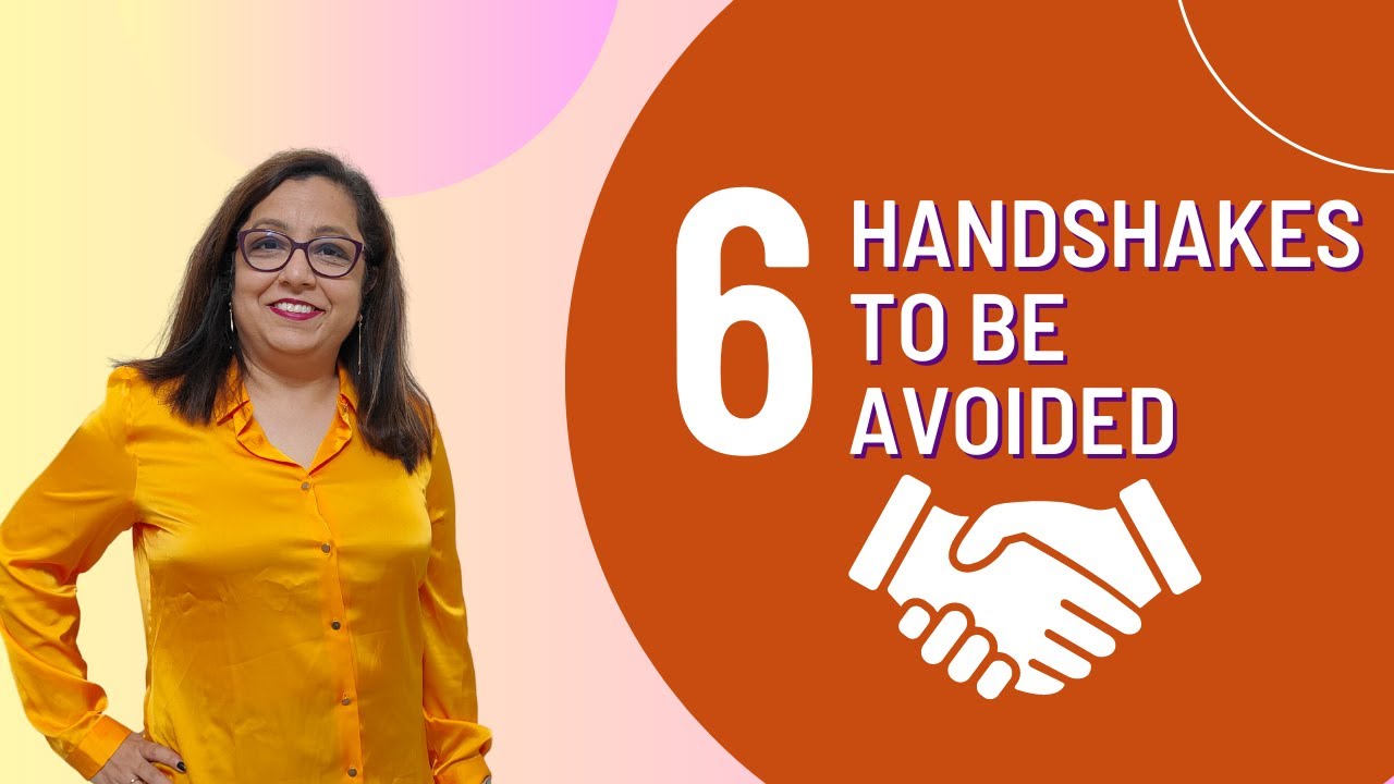 6 Handshakes to be avoided in the workplace|Handshake Etiquette|Non ...