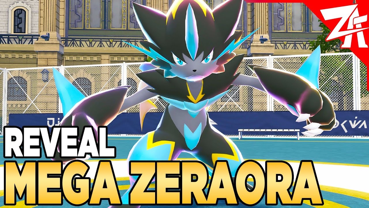 Mega Zeraora Reveal for Pokemon Legends Z-A Mega Dimension - YouTube