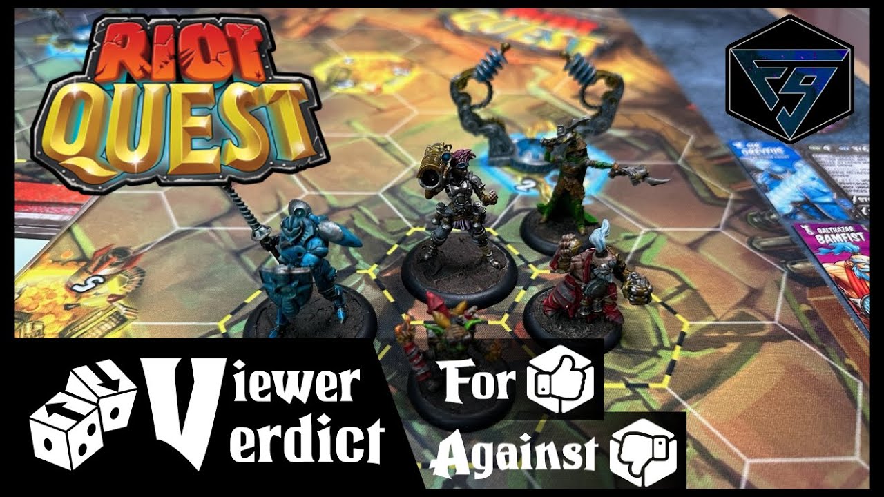 Viewer Verdict - Riot Quest by Privateer Press - YouTube