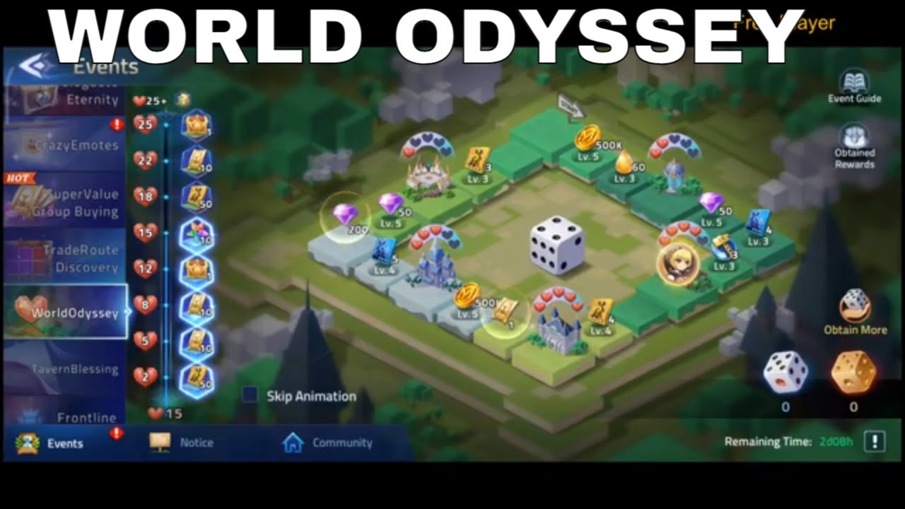 WORLD ODYSSEY MOBILE LEGENDS ADVENTURE - YouTube