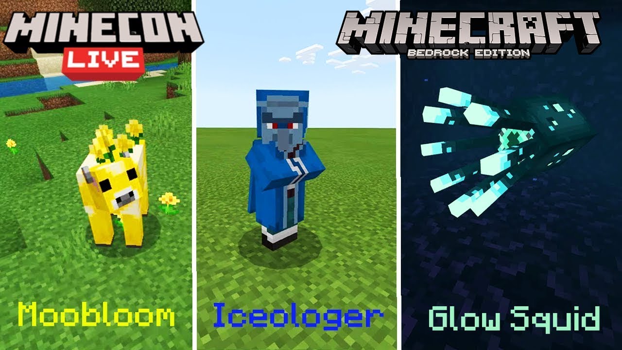 ️ Minecon Mobs 2020 Concept Add-on Minecraft MCPE/MCBE | MCPE - BOY ...
