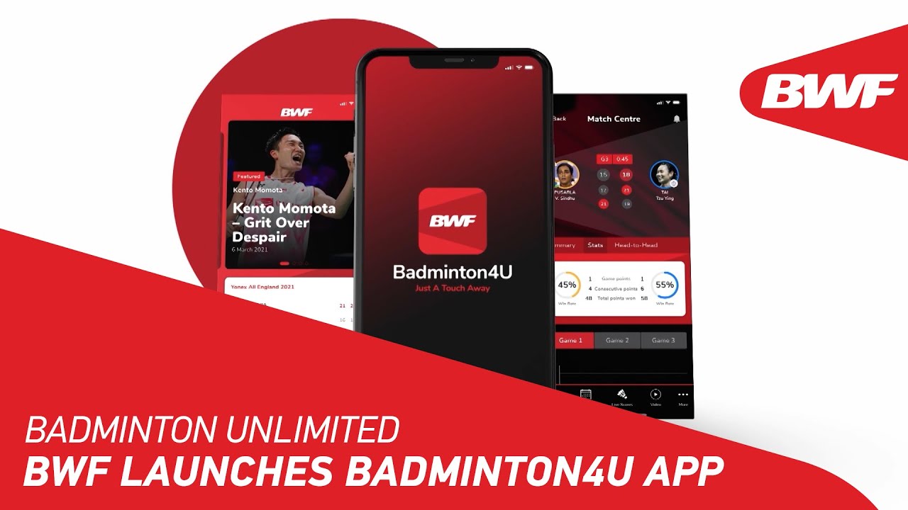 Badminton Unlimited | BWF Launches Badminton4U App | BWF 2021 - YouTube