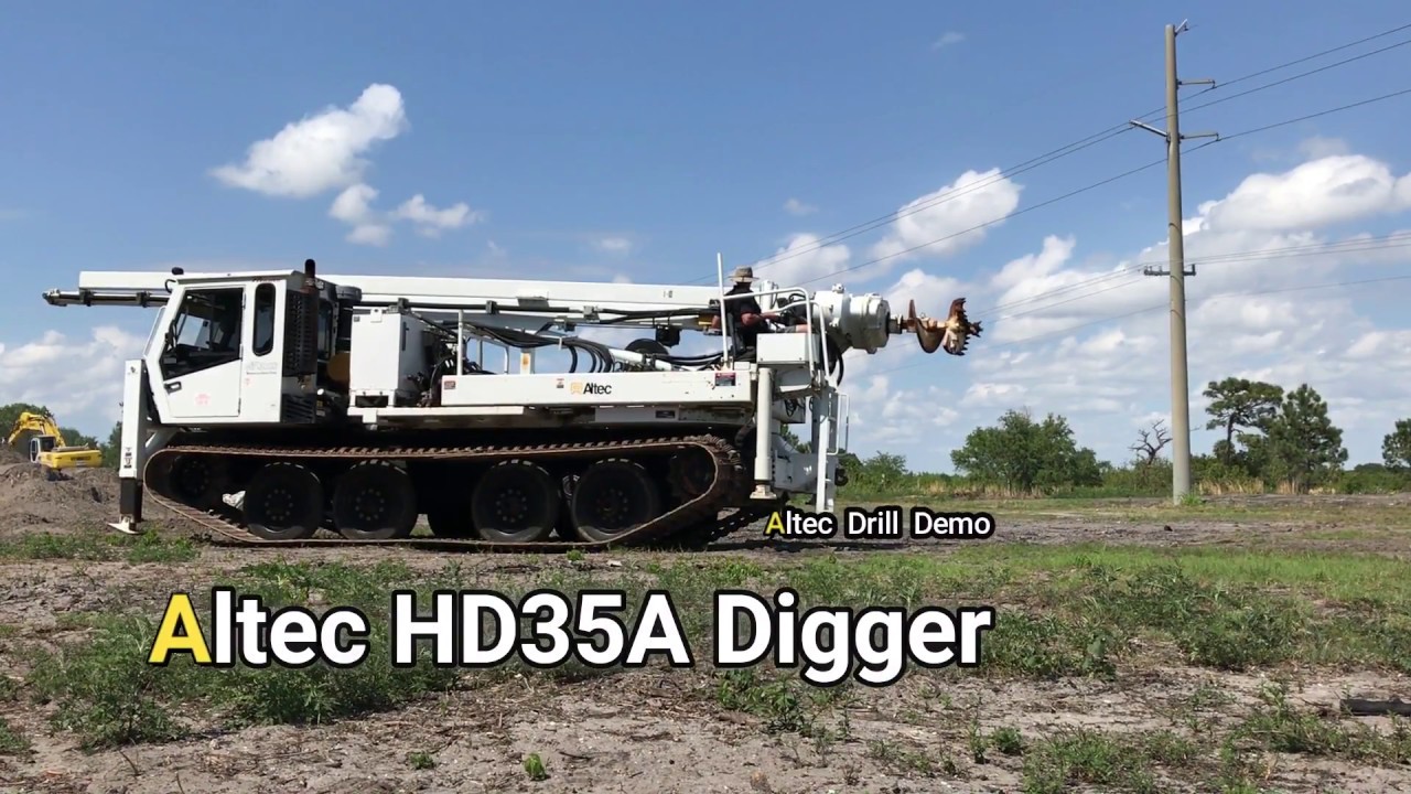 Altec HD35A Pressure Digger Video Demo - YouTube