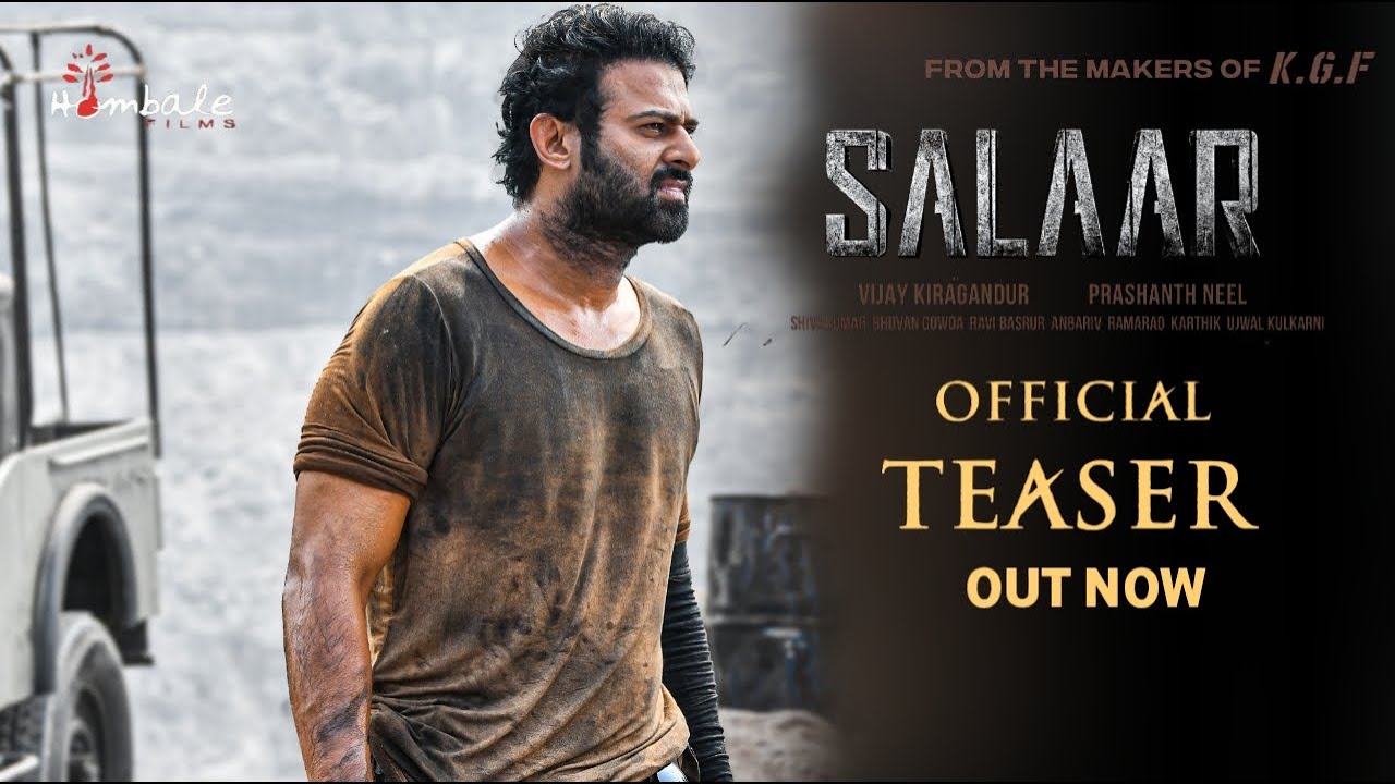 Salaar Official Teaser| Salaar Official Trailer | Prabhas, Sruthi ...