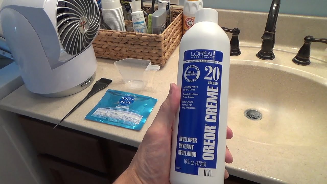 L'OREAL PARIS OREOR 20 VOLUME CREME DEVELOPER FOR BLONDE HAIR COLOR ...