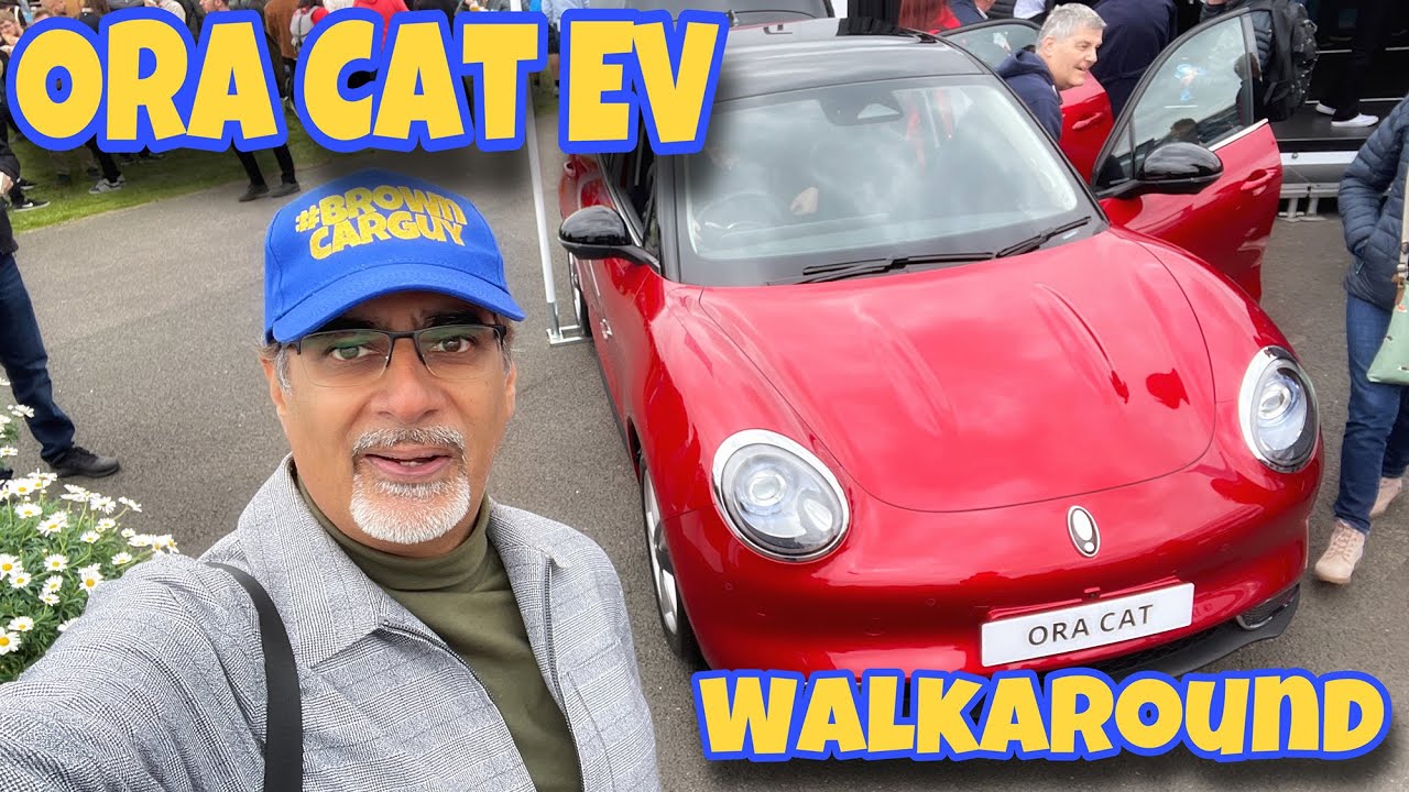 Ora Funky Cat EV Walkaround - New Electric Car at Fully Charged Live ...