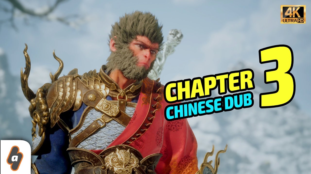 Chinese Dub Black Myth Wukong Chapter 3 Story highlights (No Commentary ...