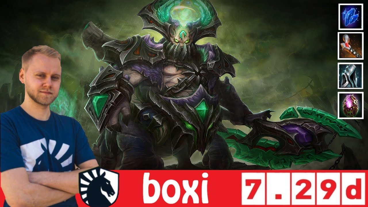 [DOTA 2] Liquid.boxi the UNDERLORD [OFFLANE] [7.29D] - YouTube