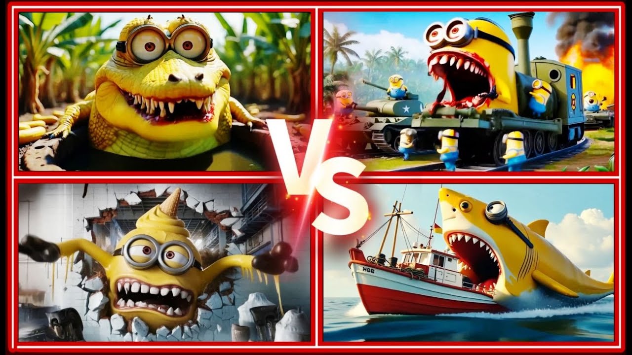 Minions Battle Tiles hop - YouTube