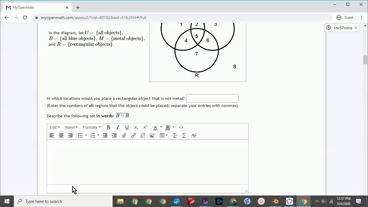 Taking the Final Exam Using MyOpenMath - YouTube