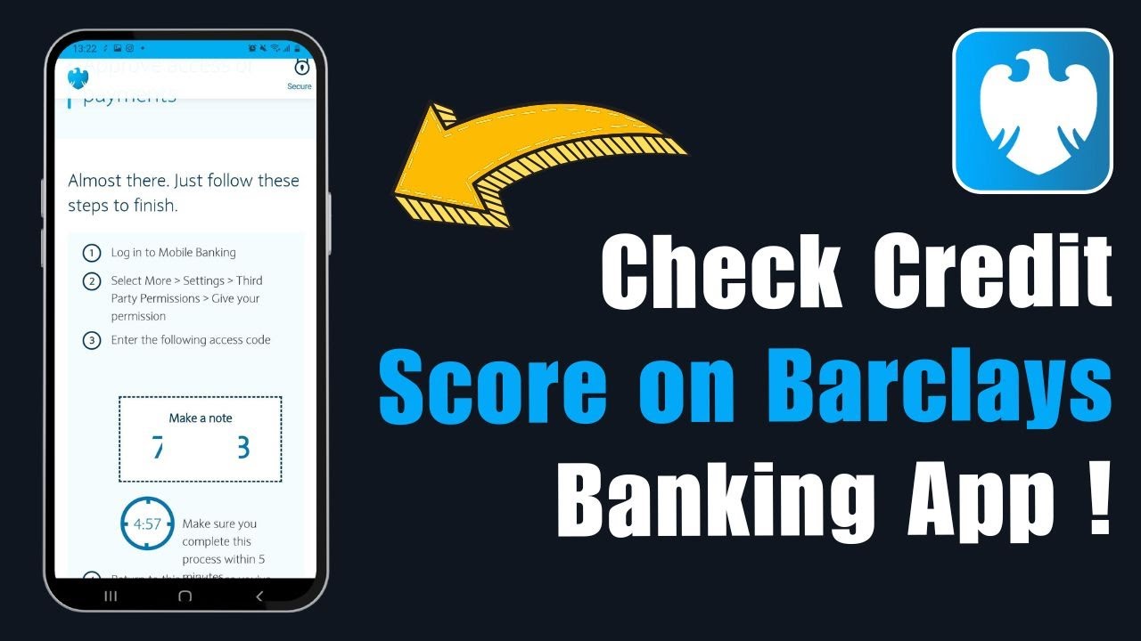 How To Check Credit Score On Barclays Banking App (2025) - YouTube