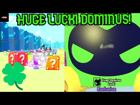 🔥 The BEST METHOD To Hatch HUGE LUCKI DOMINUS In PET SIM X! (GOOD ...