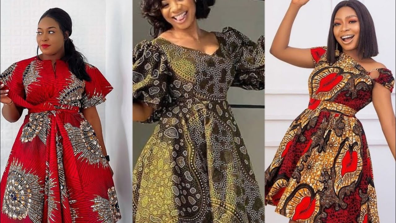 modèle robe en pagne africain 2023#ankara - YouTube