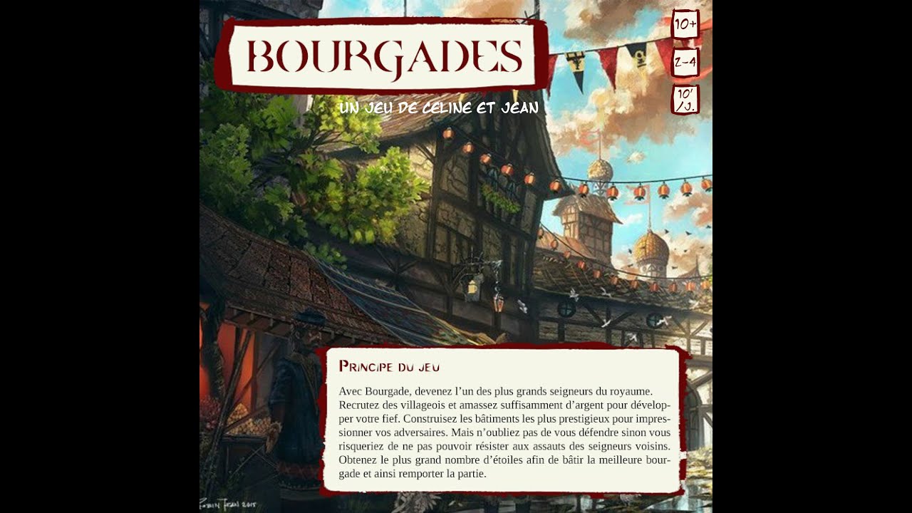 Bourgades - Présentation du jeu - YouTube