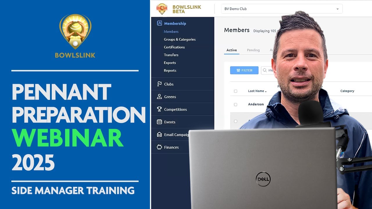 Pennant Preparation 2025 - Side Manager Training - YouTube