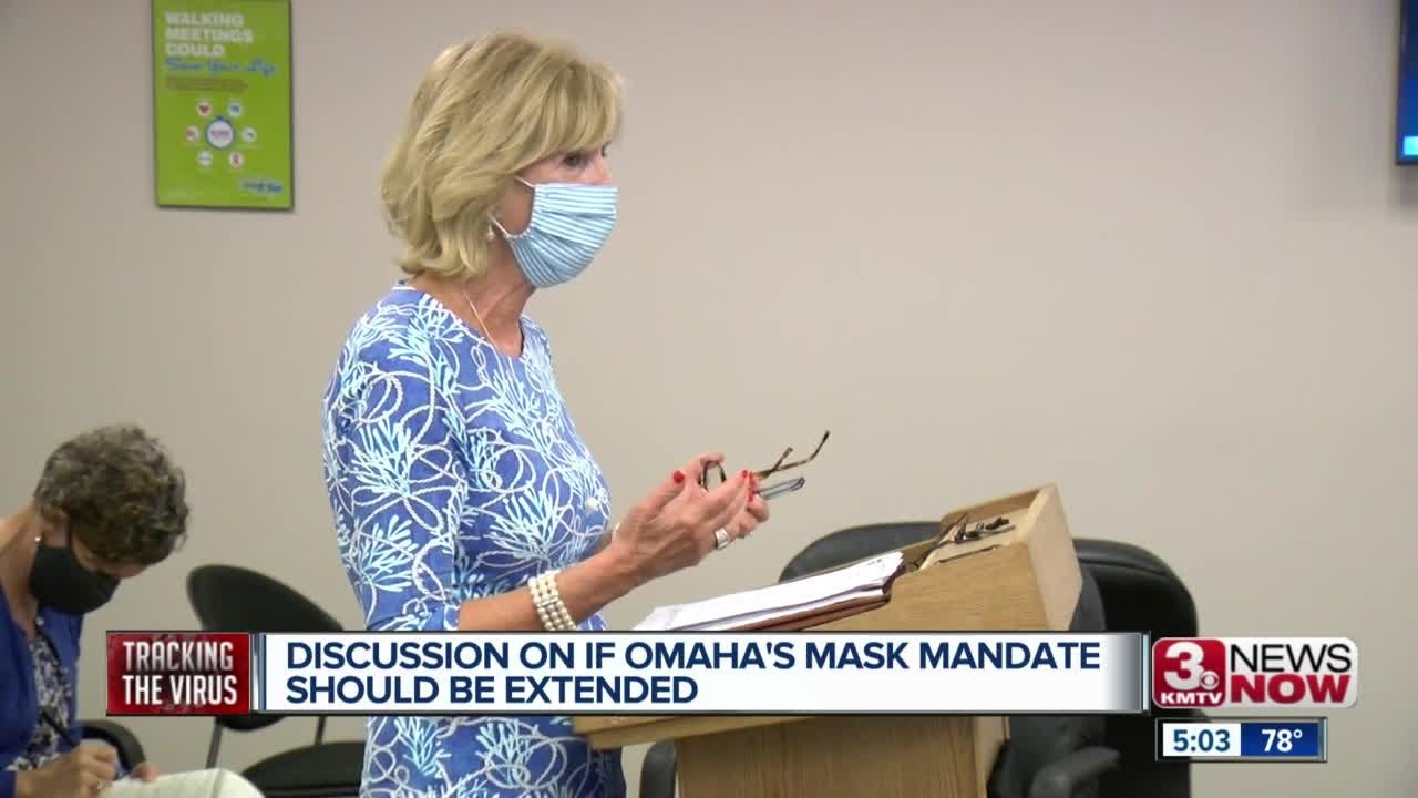 Omaha mask mandate may be extended through at least 2020 - YouTube