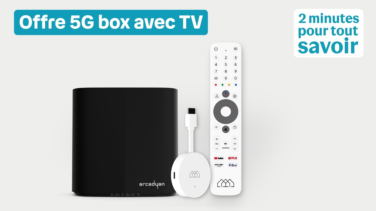 Présentation de l'offre 5G box avec TV | 2 minutes pour tout savoir ...