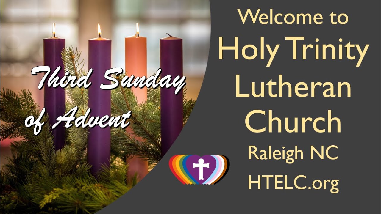 Third Sunday of Advent on Dec. 15, 2024 at 10am EST - YouTube