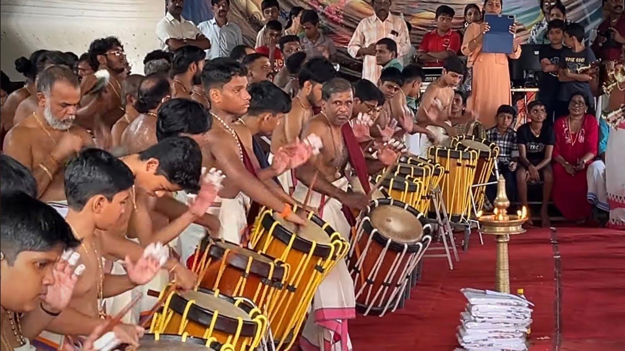 Panchari Melam | Arangettam🔥| kshetrakalapeedam Sree Poornathrayeesa ...