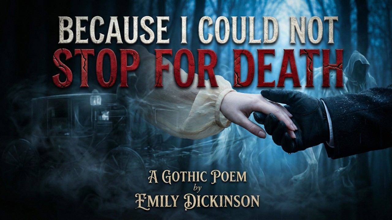 Because I could not stop for Death - Emily Dickinson | Dark Gothic ...