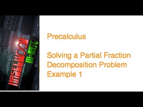 Precalculus - 7.4 Notes Example 2: Solving a Partial Fraction ...