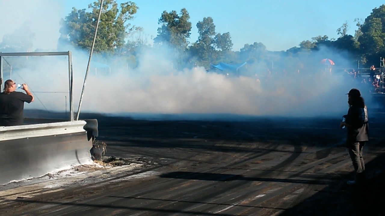 HOLDEN EK CATCHES FIRE - YouTube