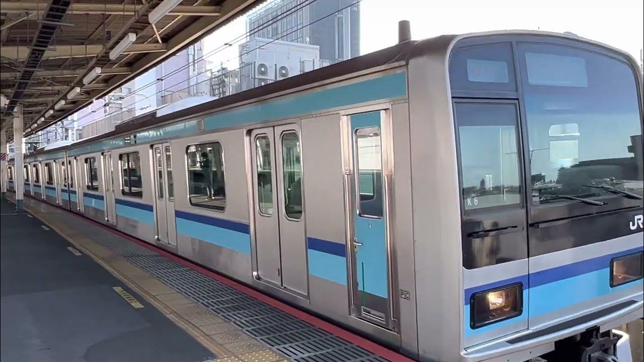 東西線E231系K6編成 阿佐ヶ谷駅発車 - YouTube