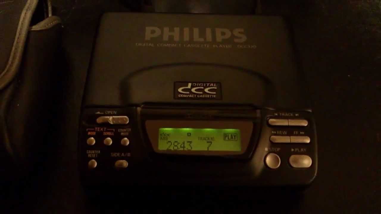 Philips DCC 130 Digital Compact Cassette Player - YouTube