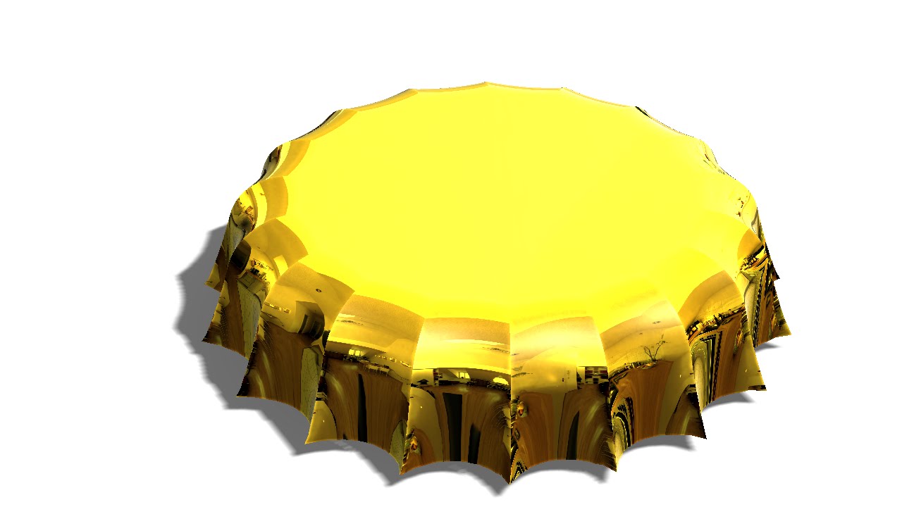 SolidWorks P Tutorial #46:The famous Bottle Cap (arc work) - YouTube