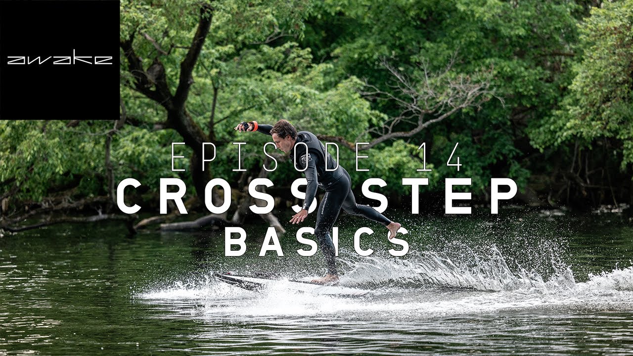 How to ride an Electric Surfboard — Cross Step - YouTube