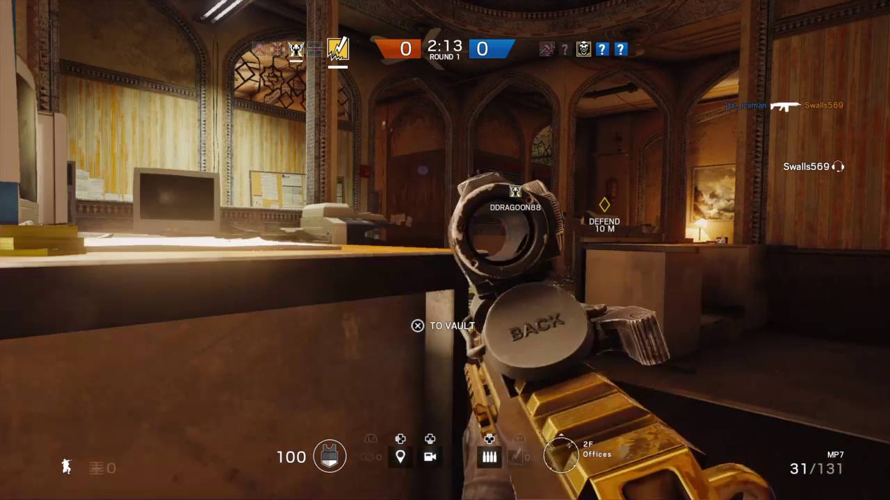 Tom Clancy's Rainbow Six® Siege ("Border" - 1st Match Magic!) - YouTube