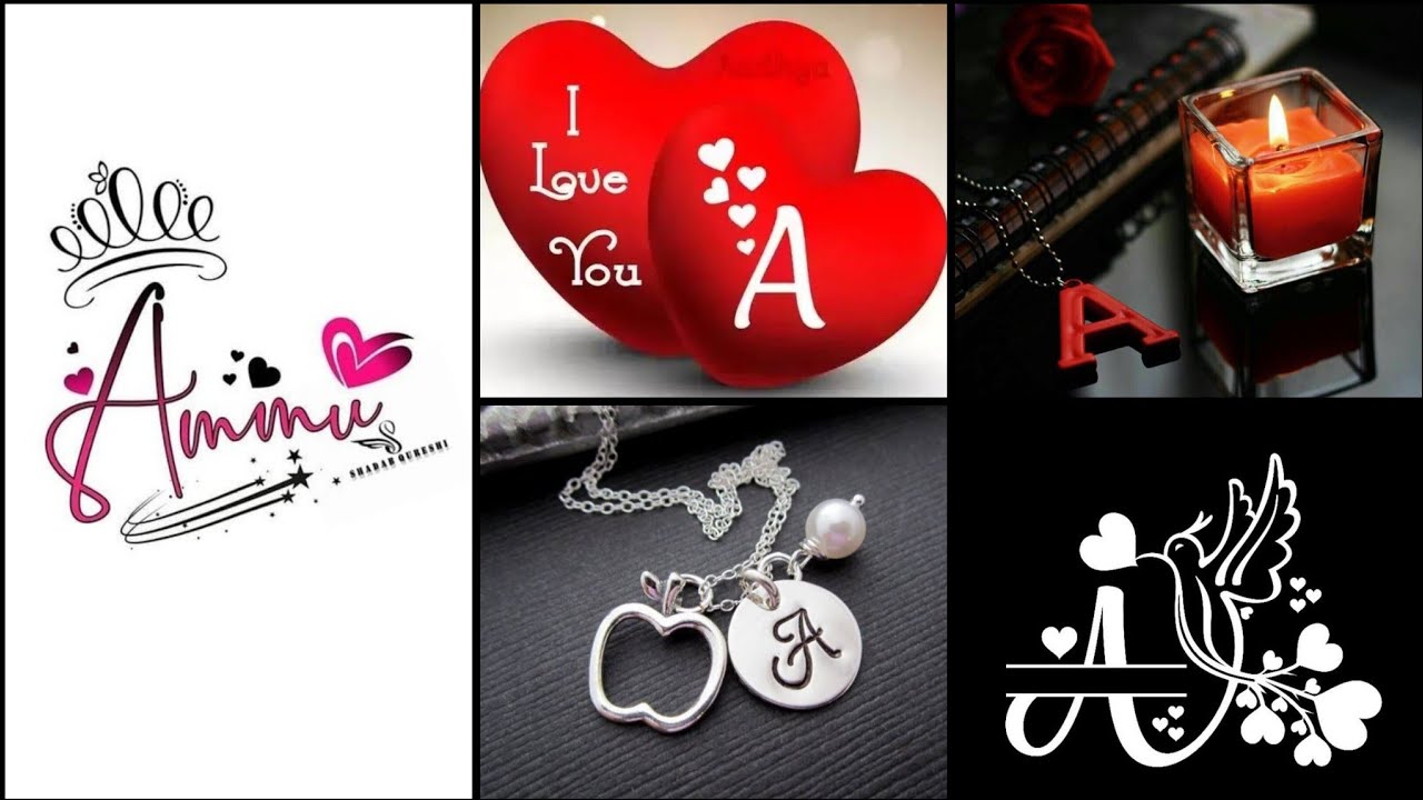 Beautiful A Letter dpz For Girls| Instagram & Whatsapp Profile dp ...
