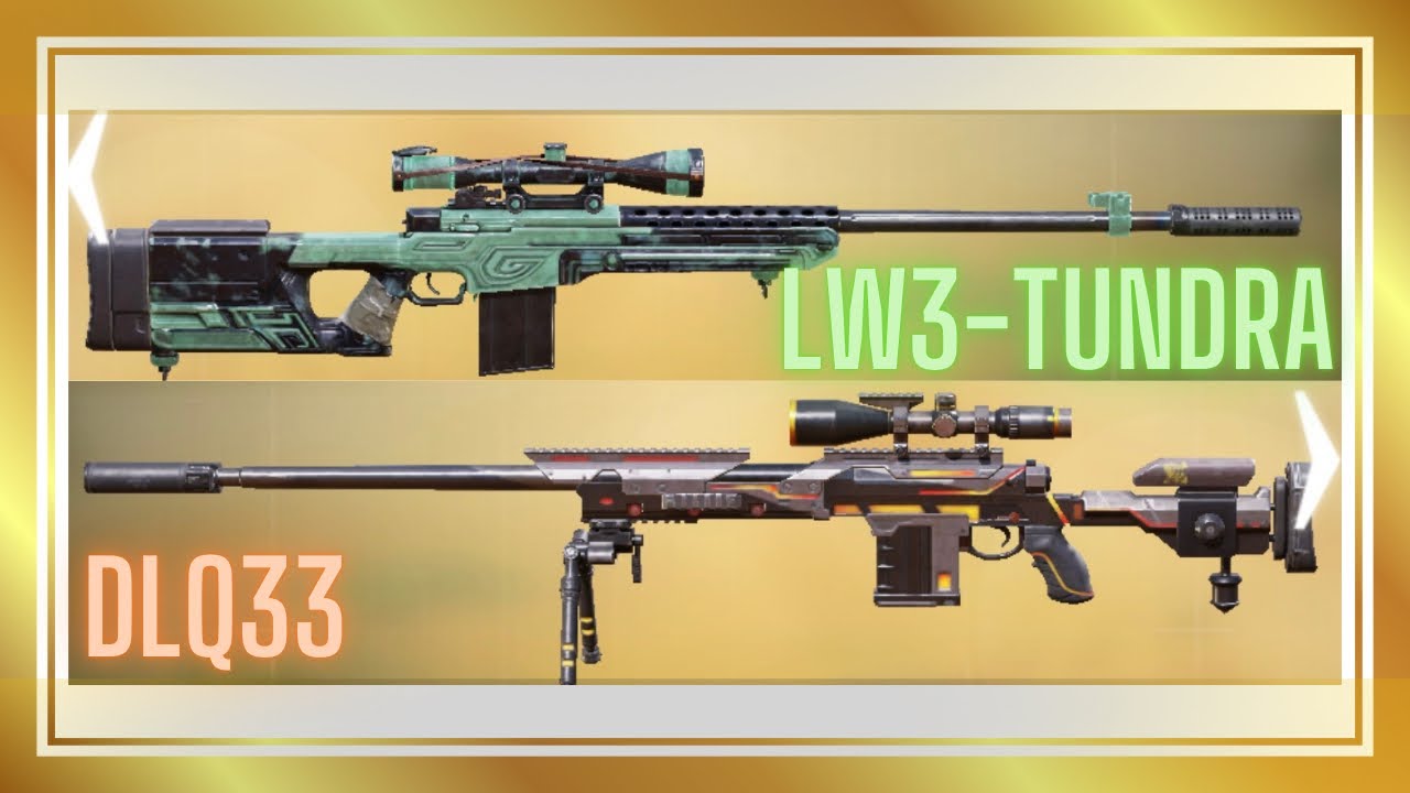Combo Sniper LW3-Tundra & DLQ33 - YouTube