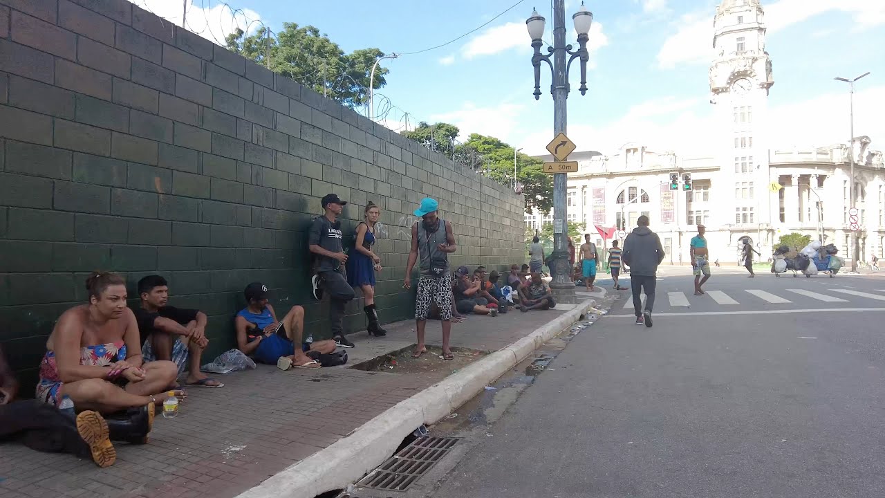 🇧🇷 Homeless In São Paulo Downtown, Brazil | 2023 - YouTube
