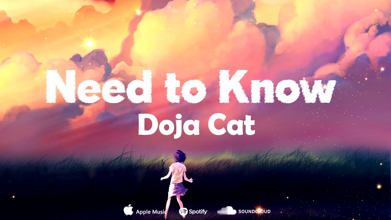 Doja Cat - Need To Know (Lyrics) - YouTube