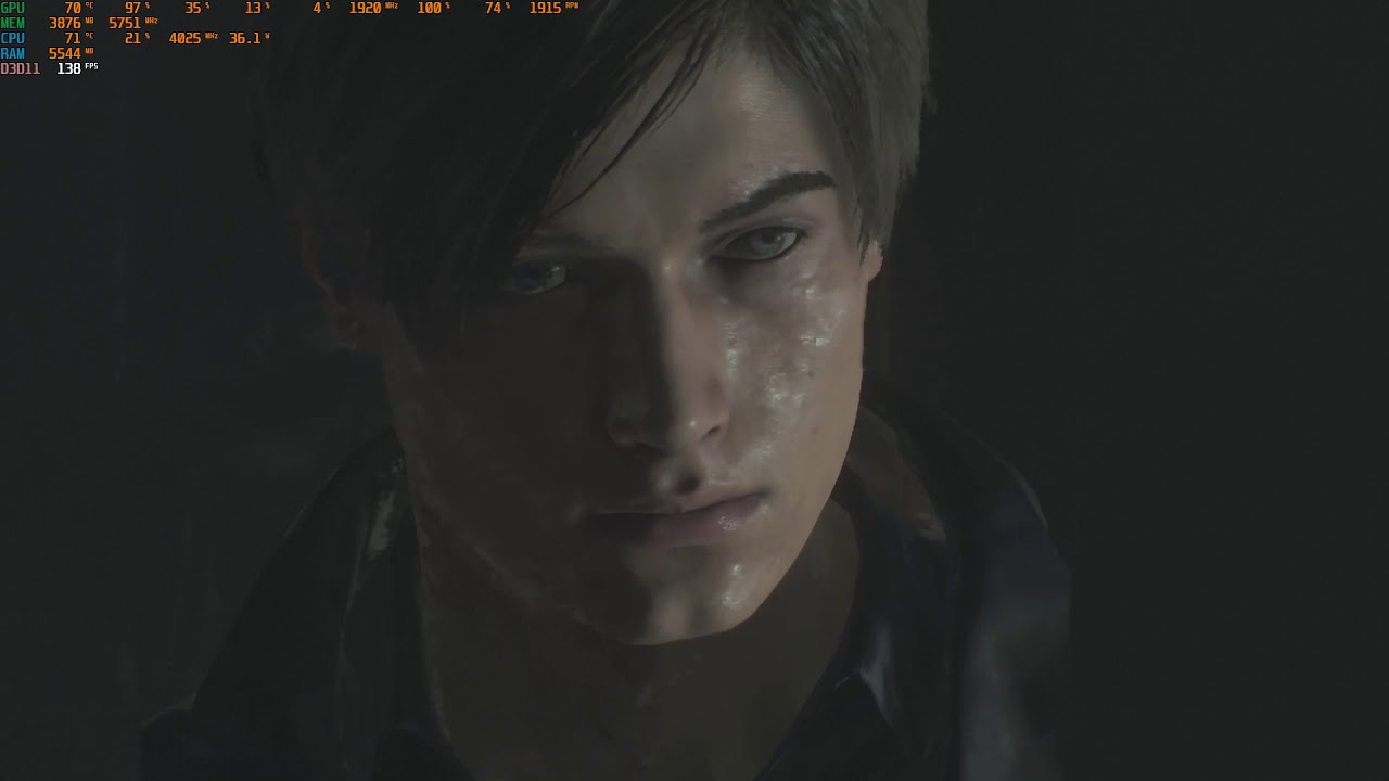 Resident Evil 2| benchmark on high setting - YouTube